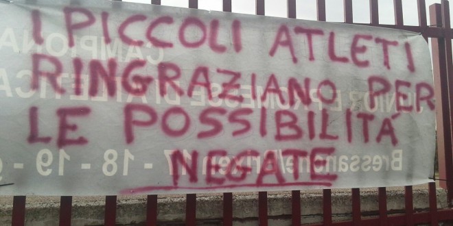 Degrado al "Santa Giuliana", monta la rabbia degli sportivi: "Abbiamo ...